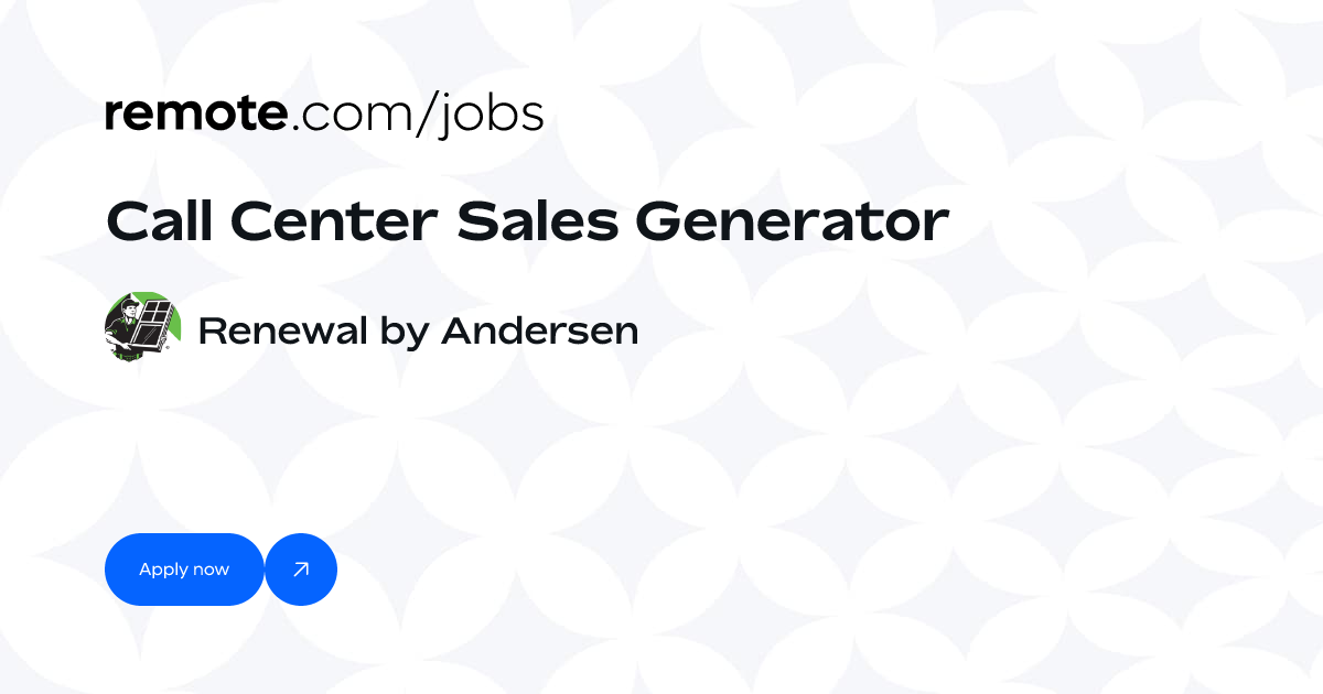 Renewal By Andersen Call Center